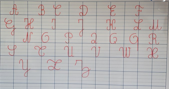 Tracé des majuscules en cursive | Enseigner et apprendre à l'école ...